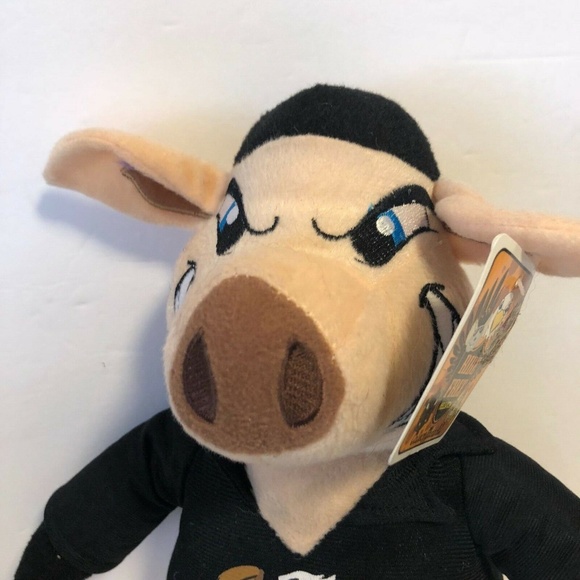 Kellytoy | Toys | Nwt Hog Ride Free Plush Pig Biker Kellytoy 2 Tal ...